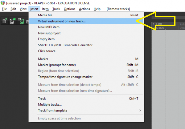 Install a virtual instrument to play Soundfont files in Reaper – Weber ...